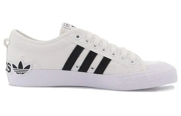 Adidas Nizza Low Top Sneakers - White/black