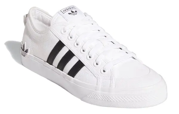 Adidas Nizza Low Top Sneakers - White/black