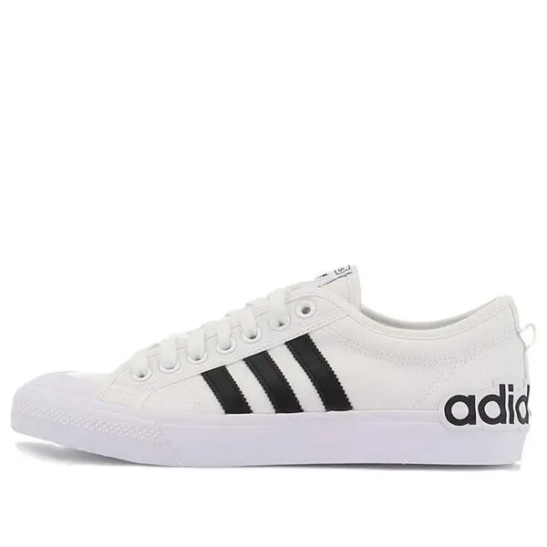 Adidas Nizza Low Top Sneakers - White/black