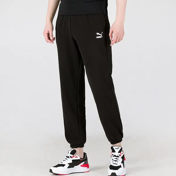 PUMA Logo Classics Pants - Black