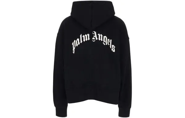 Palm Angels Banana Print Hoodie - Black/multi-color