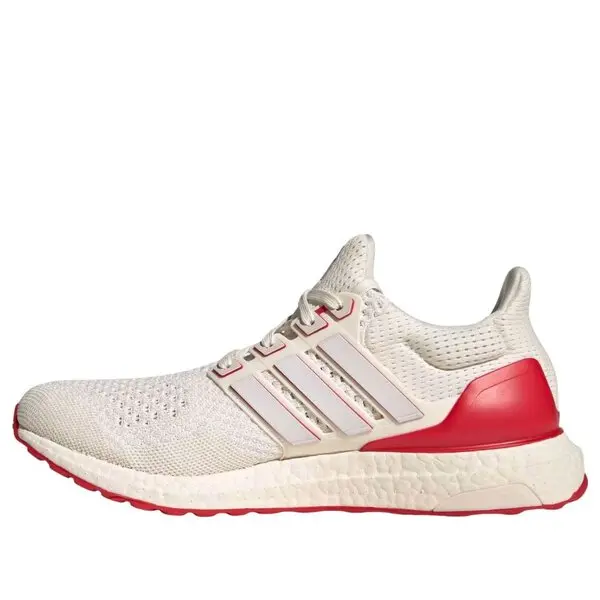 Adidas Ultraboost 1.0 Sneakers - Chalk White/cloud White/better Scarlet