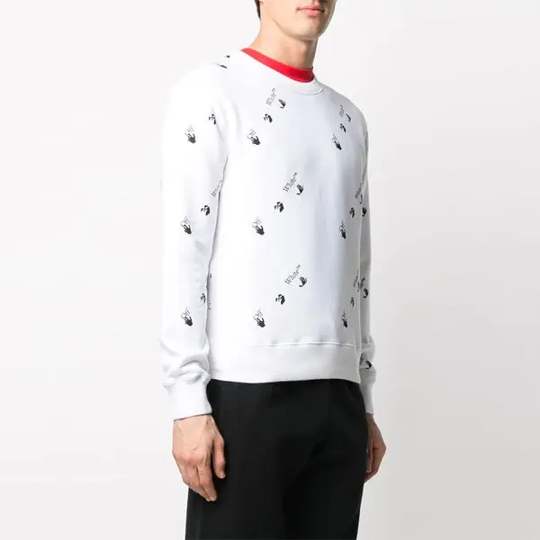 Off-White Printed Logo Sweatshirt