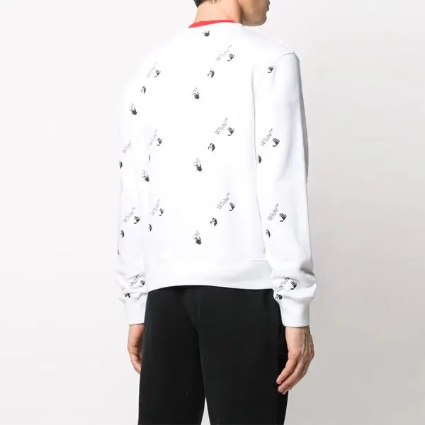 Off-White Printed Logo Sweatshirt