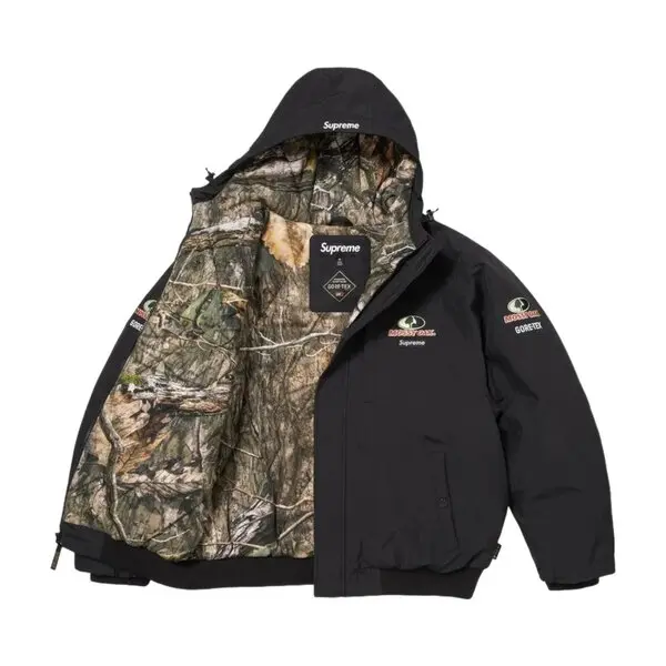 Supreme X Mossy Oak Gore-tex Jacket - Black
