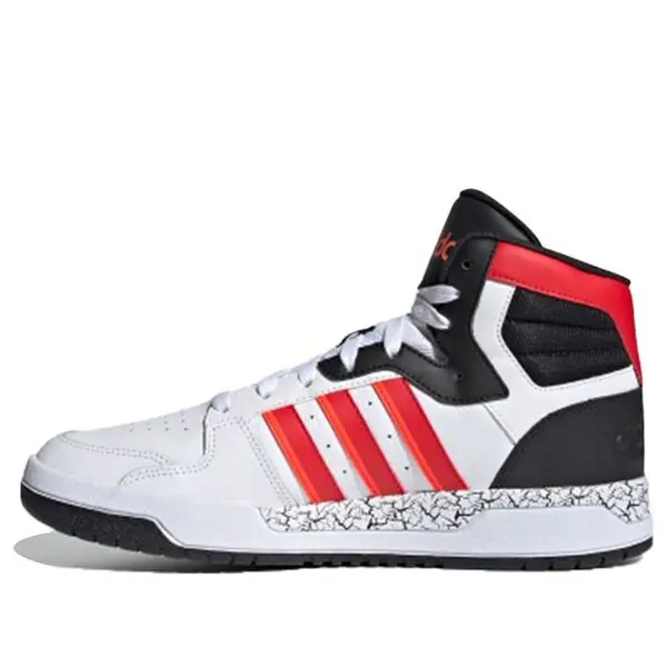 Adidas Entrap Mid Sneakers - White/black/red