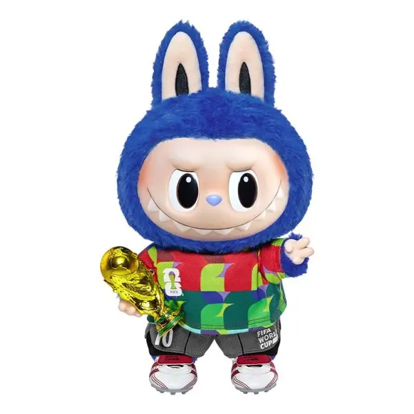POP MART The Monsters X Fifa Series "catch The Win" Vinyl Plush Doll - Multi-color