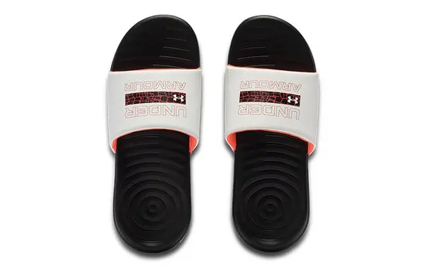 Under Armour Ansa Graphic Slipper - Black/white
