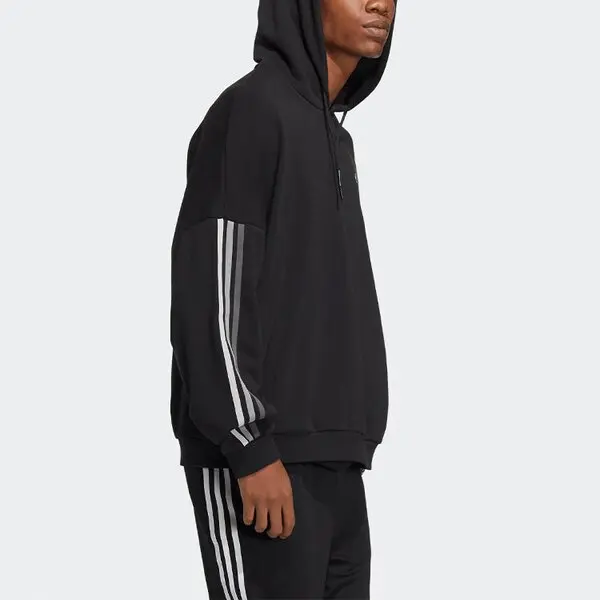 Adidas Hoodie With Signature Stripes