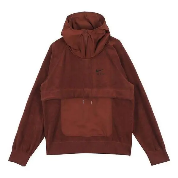 Nike Air Winterized Pullover Hoodie - Brown