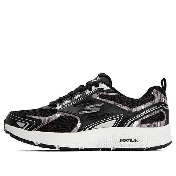 Sketchers Go Run Consistent Athletic Sneakers - Black