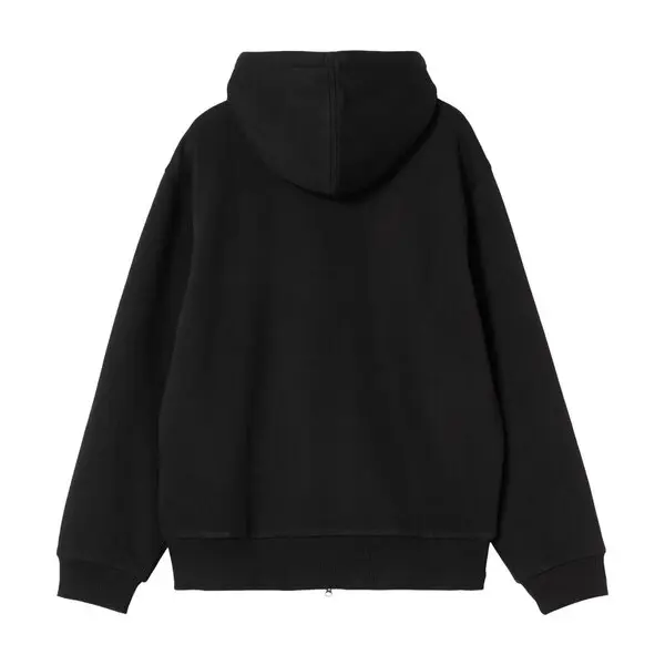 Carhartt Work In Progress Active Hood Zip Up - Black