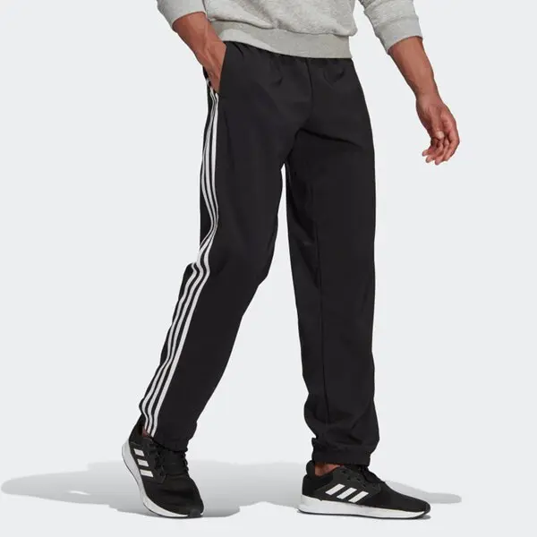 Adidas Stripe Loose Straight Training Sports Pants