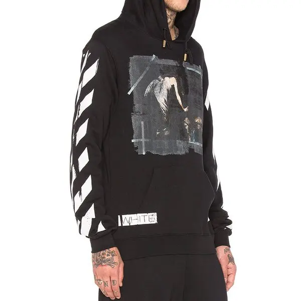 Off-White Caravaggio Printed Hooded Sweatshirt