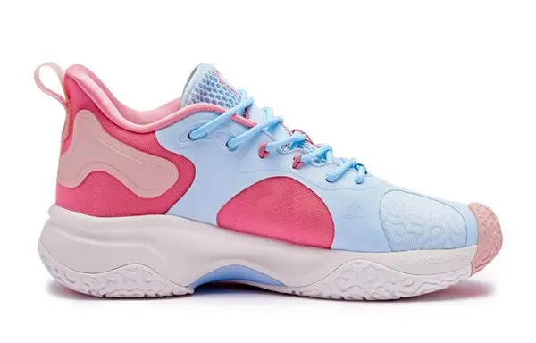 361 DEGREES Athletic Sneakers - Blue/pink/white