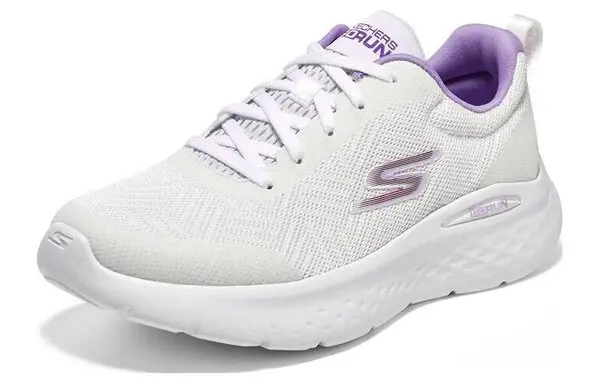 Sketchers Go Run Lite Athletic Shoes - White