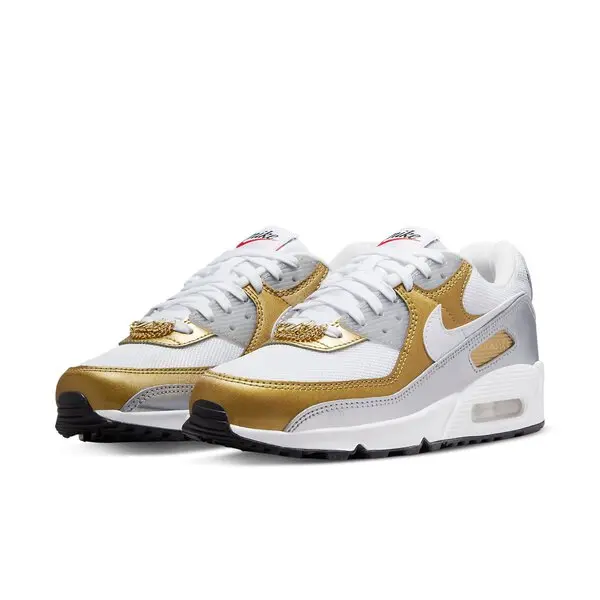 Nike Max 90 Se "metallic - White/gold