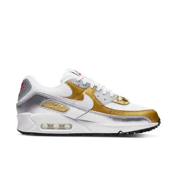 Nike Max 90 Se "metallic - White/gold