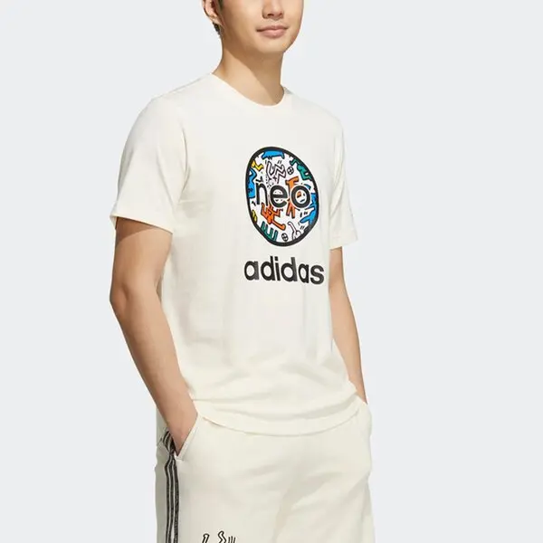 Adidas Neo X Keith Haring Graphic Logo T-shirt