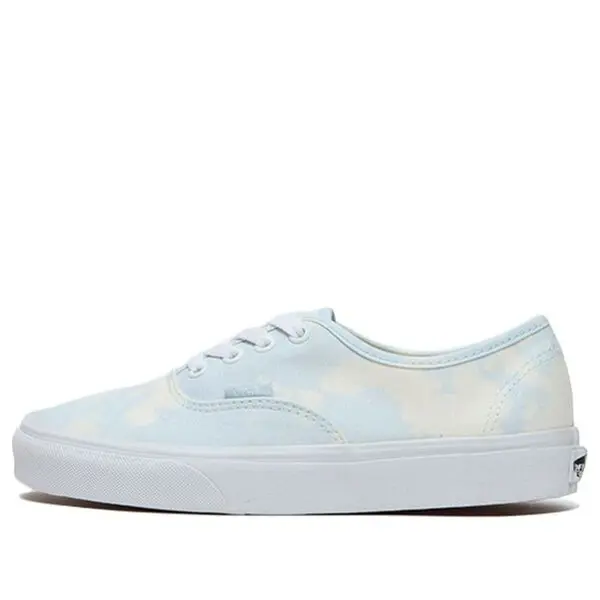 VANS Authentic Bleach Wash Sneakers - Blue/white