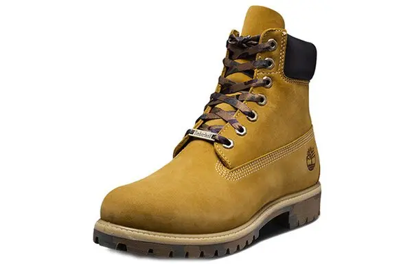 Timberland 6 Inch Premium Waterproof Lace-up Boots - Yellow