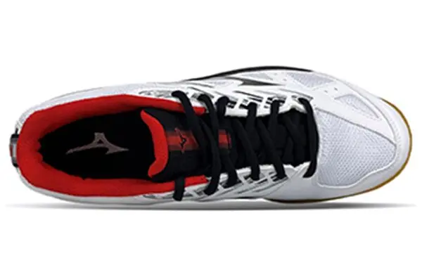 Mizuno Sky Blaster 2 Athletic Sneakers - White/black/red