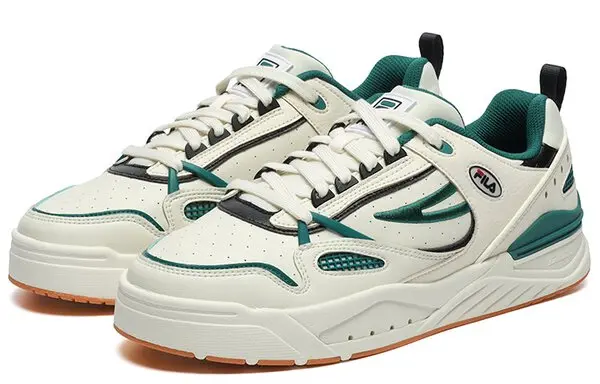 FILA Slam 22 Skate Shoes - White/green