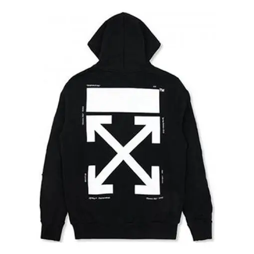 Off-White Back Arrow Zipper - Black