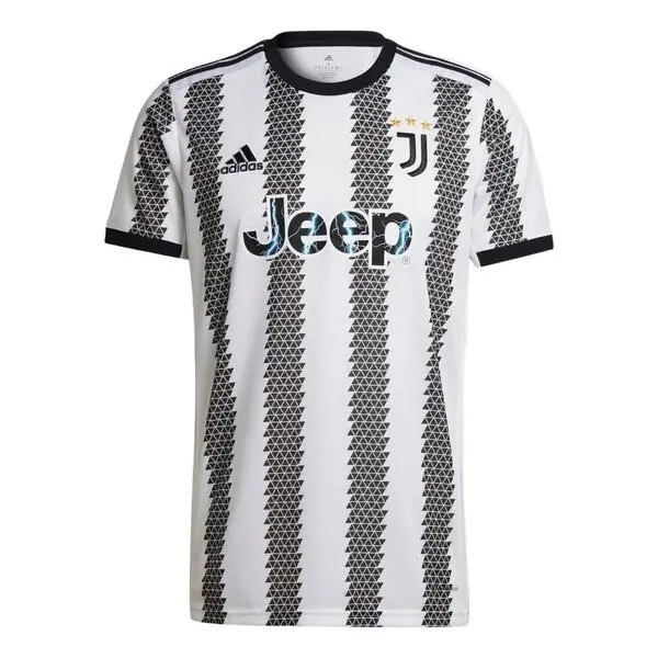 Adidas Juventus 22/23 Home Soccer Jersey - White/black