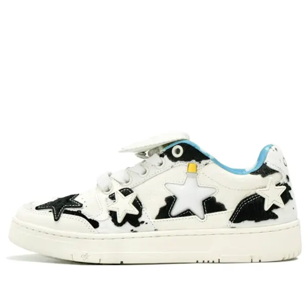 KAALIXTO Skateboarding Low 'cattle' Sneakers - Beige/white/black
