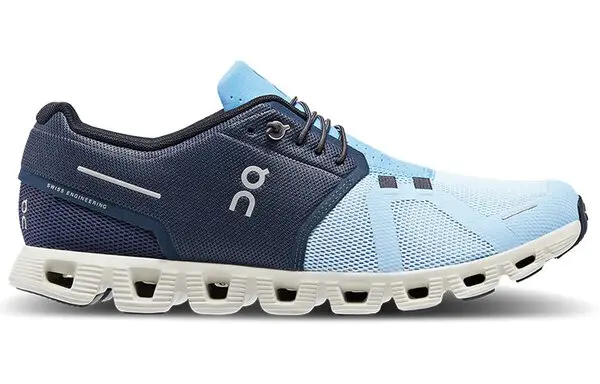 On Cloud 5 "midnight Chambray" Sneakers - Midnight/chambray