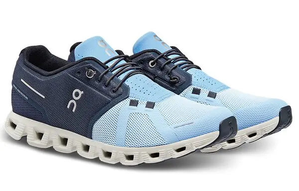 On Cloud 5 "midnight Chambray" Sneakers - Midnight/chambray