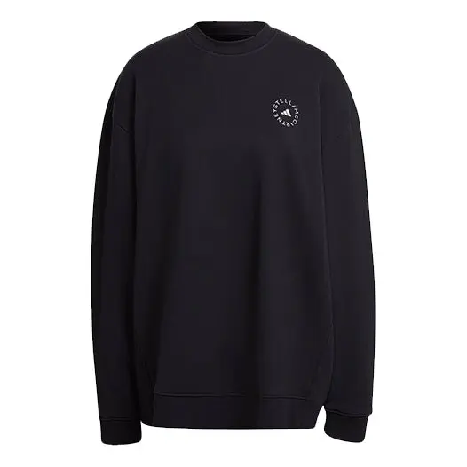 Adidas Round Neck Long Sleeve Pullover - Black