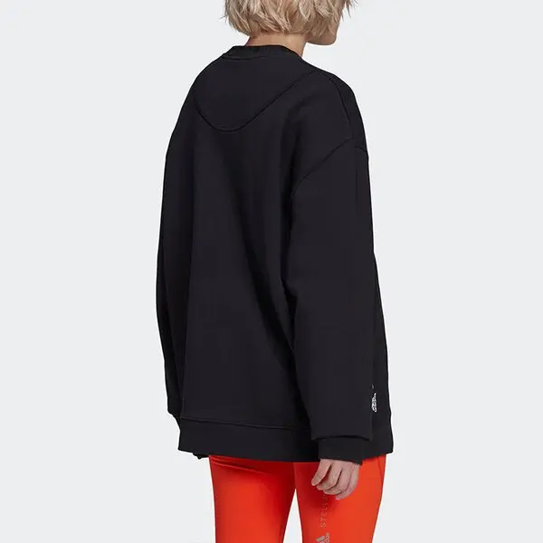 Adidas Round Neck Long Sleeve Pullover - Black