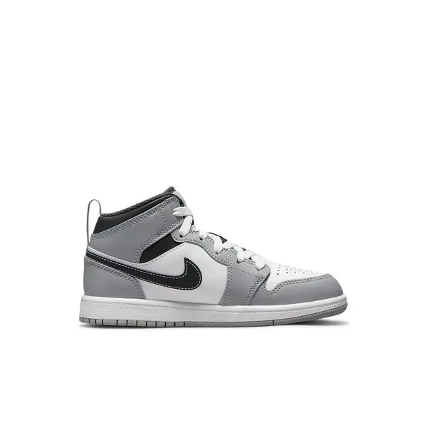 JORDAN 1 Mid "light Smoke - Grey
