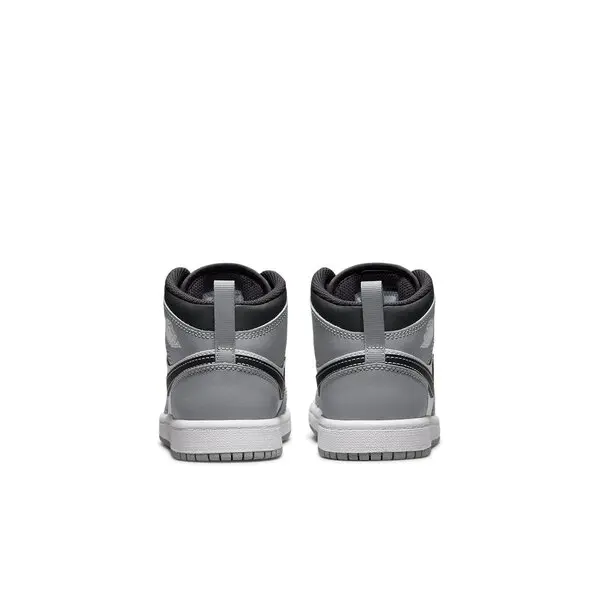 JORDAN 1 Mid "light Smoke - Grey