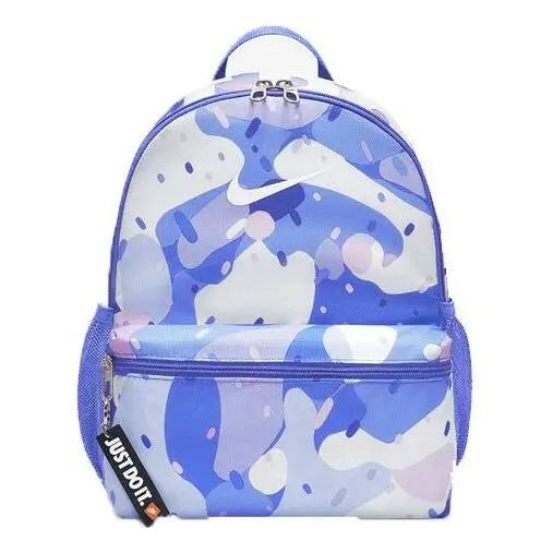 Nike Brsla Jdi Mini Backpack Abstract Print - Blue