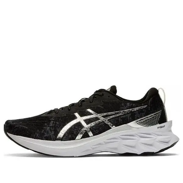 Asics Novablast 2 Platinum Athletic Sneakers - Black/grey