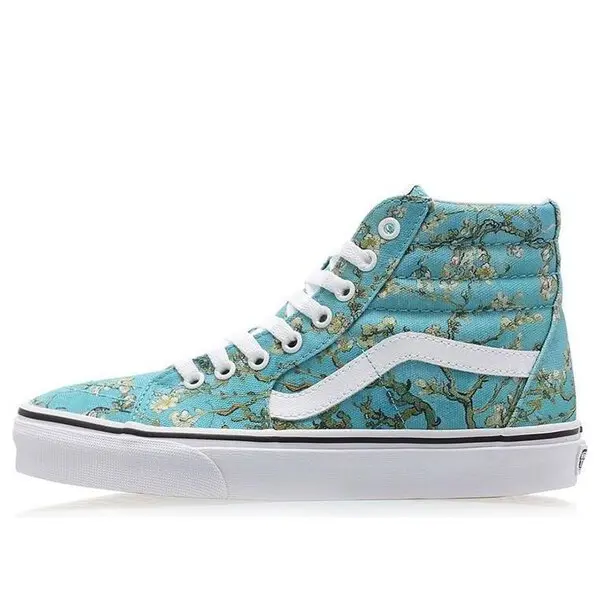 VANS Vincent Van Gogh X Sk8-hi "almond Blossom - Blue