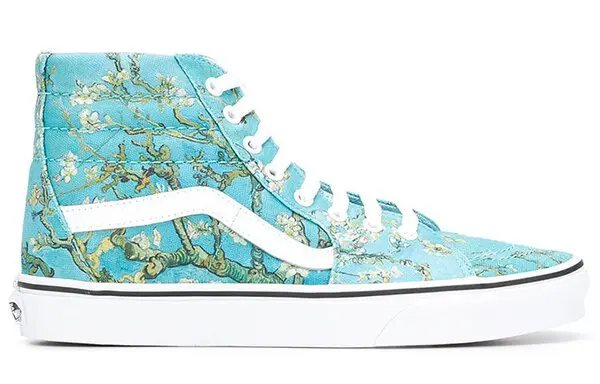 VANS Vincent Van Gogh X Sk8-hi "almond Blossom - Blue