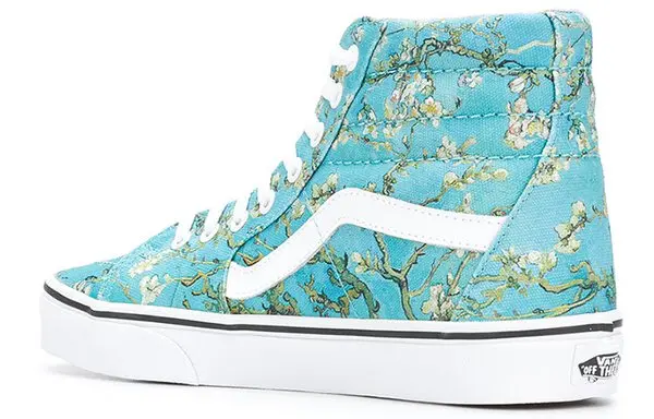 VANS Vincent Van Gogh X Sk8-hi "almond Blossom - Blue