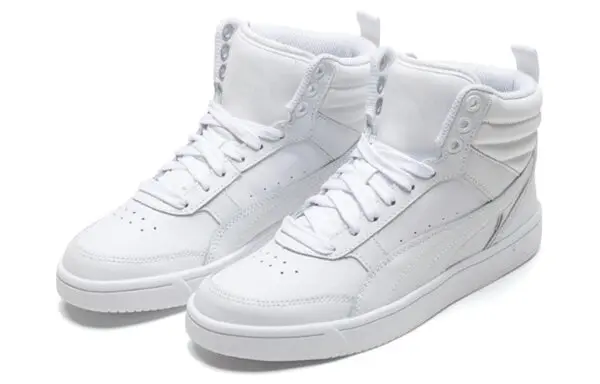 PUMA Rebound Street V2 Leather High Top Sneakers