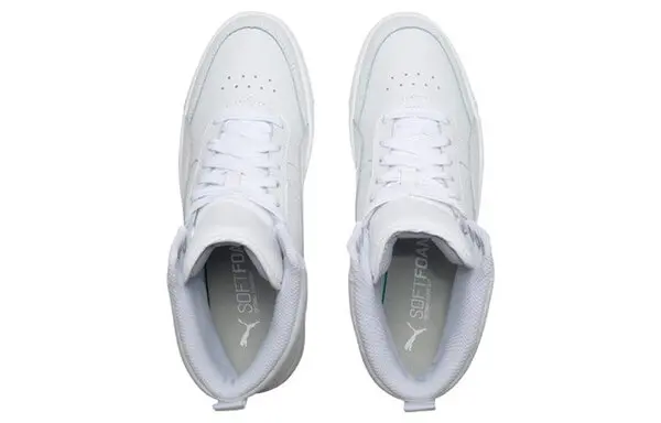 PUMA Rebound Street V2 Leather High Top Sneakers