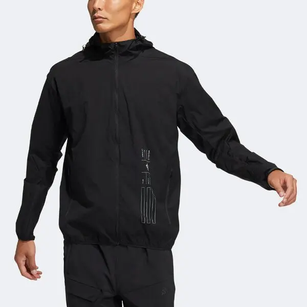 Adidas Hooded Sports Jacket - Multi-color