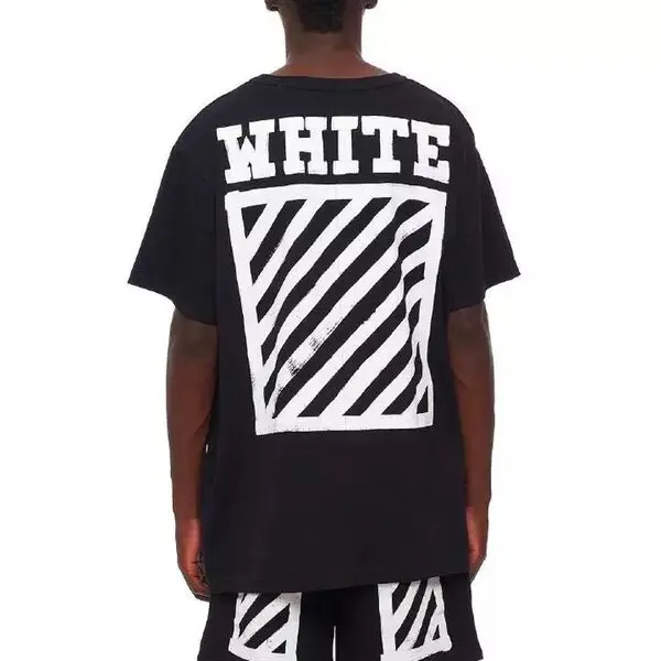 Off-White Graphic Print Short Sleeve T-shirt