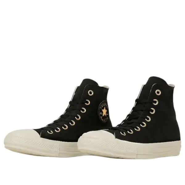 CONVERSE Chuck Taylor All Star Gold Logo Patch High Top Sneakers