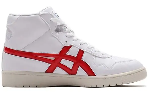 Asics Japan L High Top Sneakers - White/red