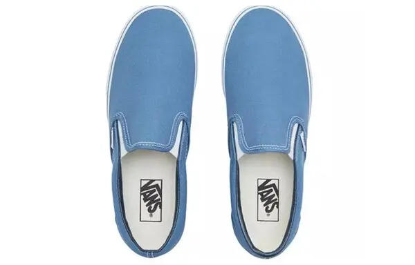 VANS Classic Slip-on Sneakers - Blue/white