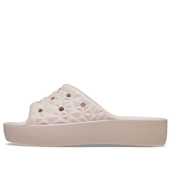 CROCS Classic Platform Slides - Pink