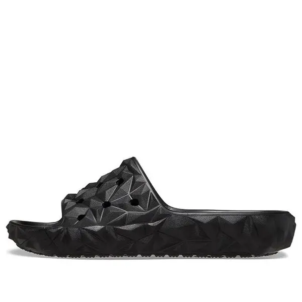CROCS Classic Geometric Slides - Black